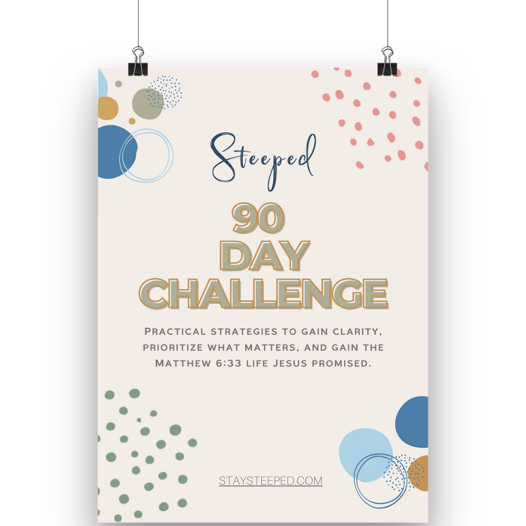 90 Day Challenge Download – Stay Steeped